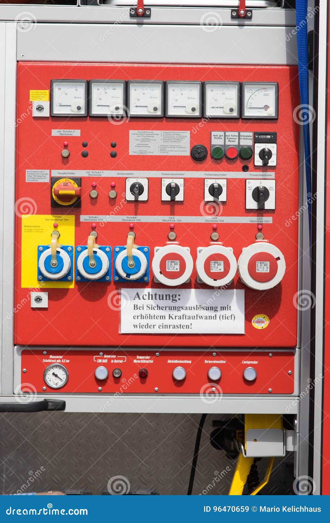 Emergency power unit stock image. Image of power, mobile - 96470659