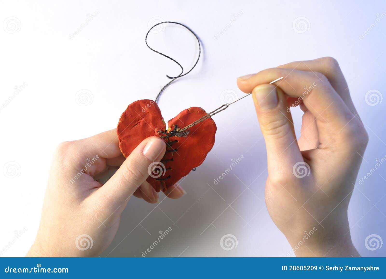 Emergency Repair Action on Heart Stock Image - Image of concepts ...