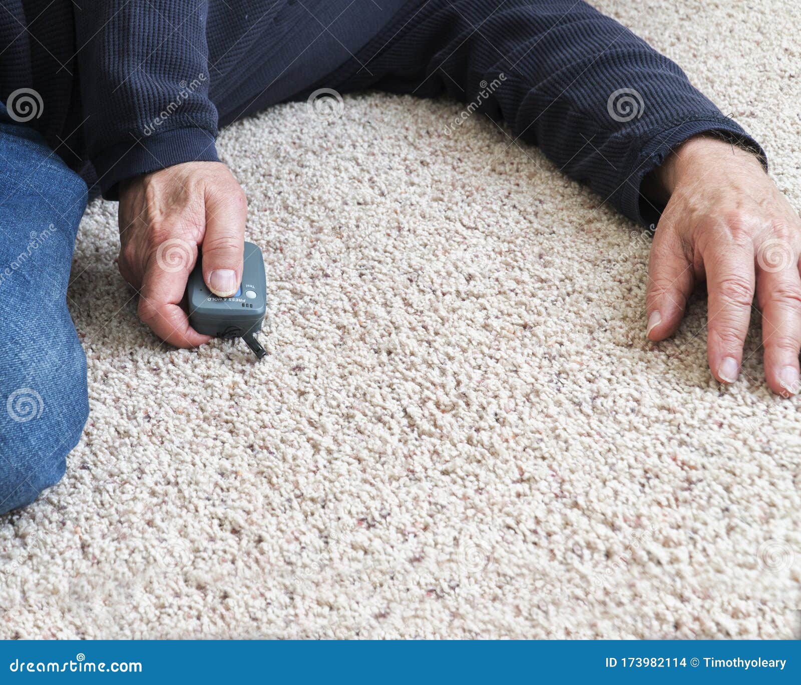 911 Emergency Device for Calling Medical Fire and Police Help Stock ...