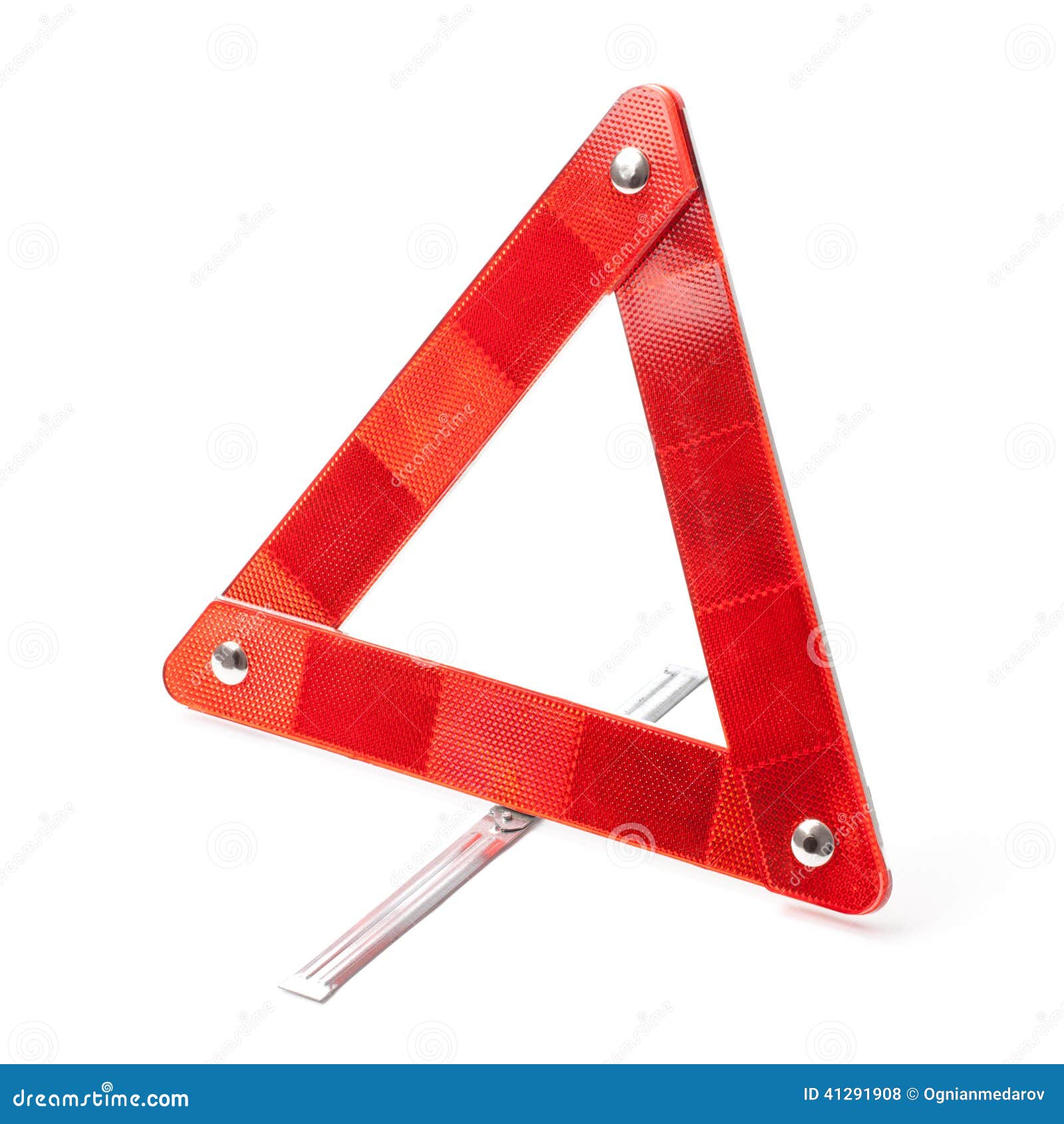 Emergency Road Triangle - Stock Photo Stock Photo - Image of triangle ...