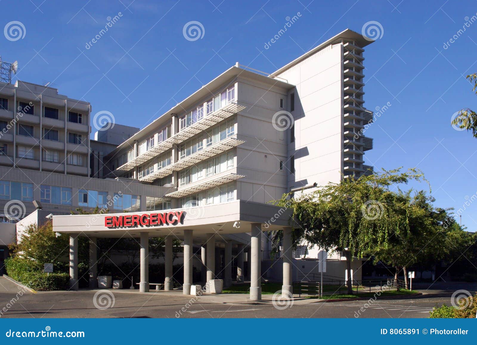 Hospital Emergency Room Entrance