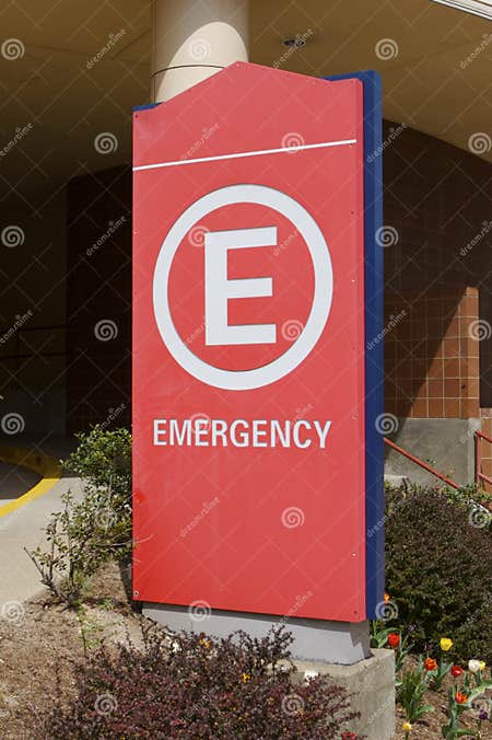 Emergency Room Sign stock image. Image of traffic, emergency - 696821