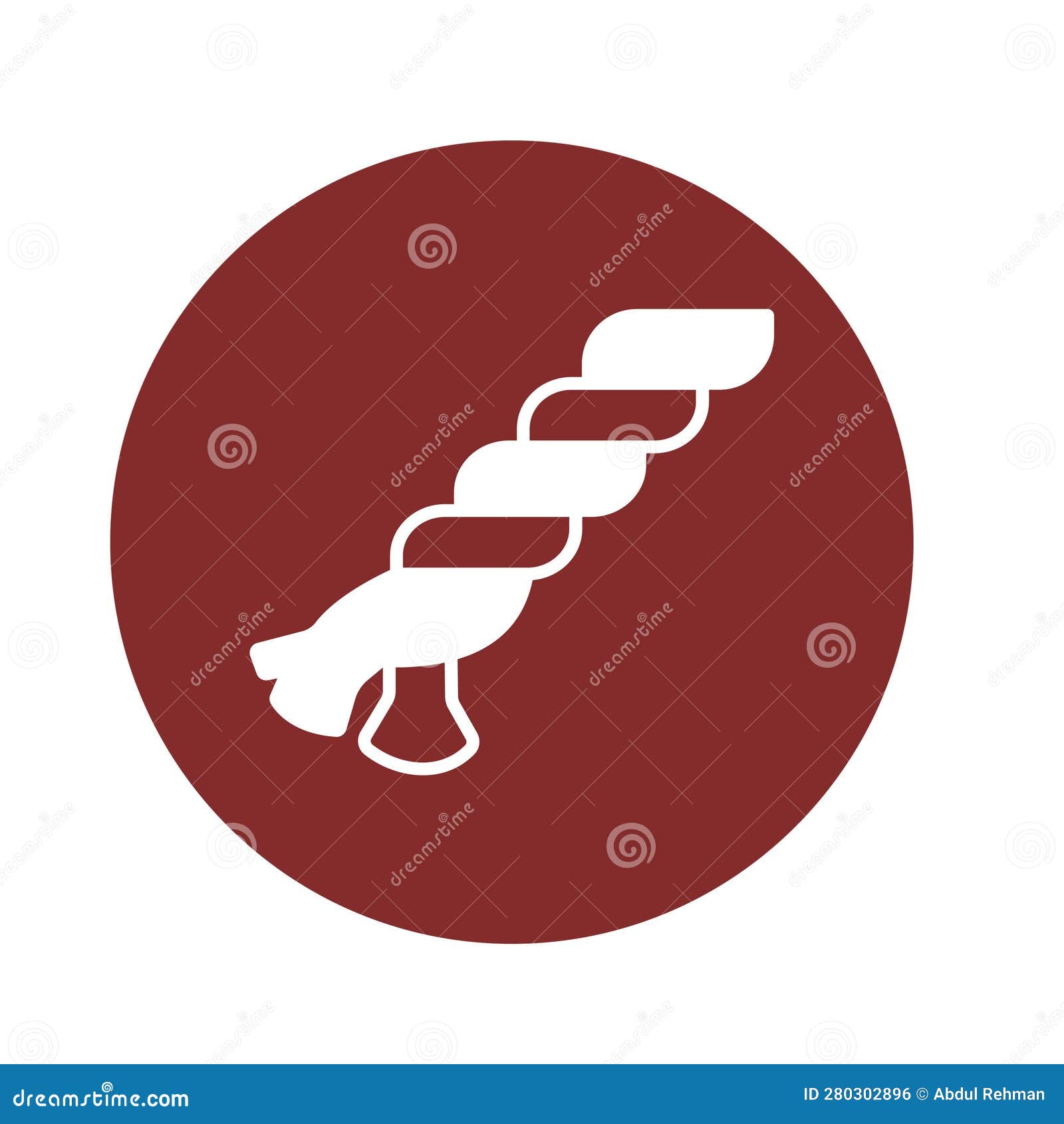 Emergency Rope Vector Icon Easily Modify. Stock Vector - Illustration ...