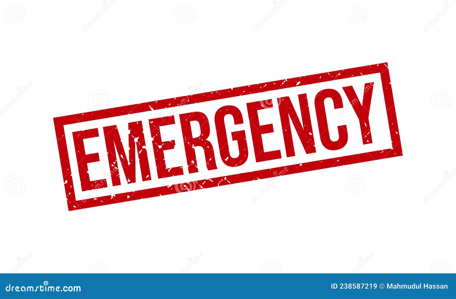 Emergency Rubber Stamp. Emergency Grunge Stamp Seal Vector Illustration ...