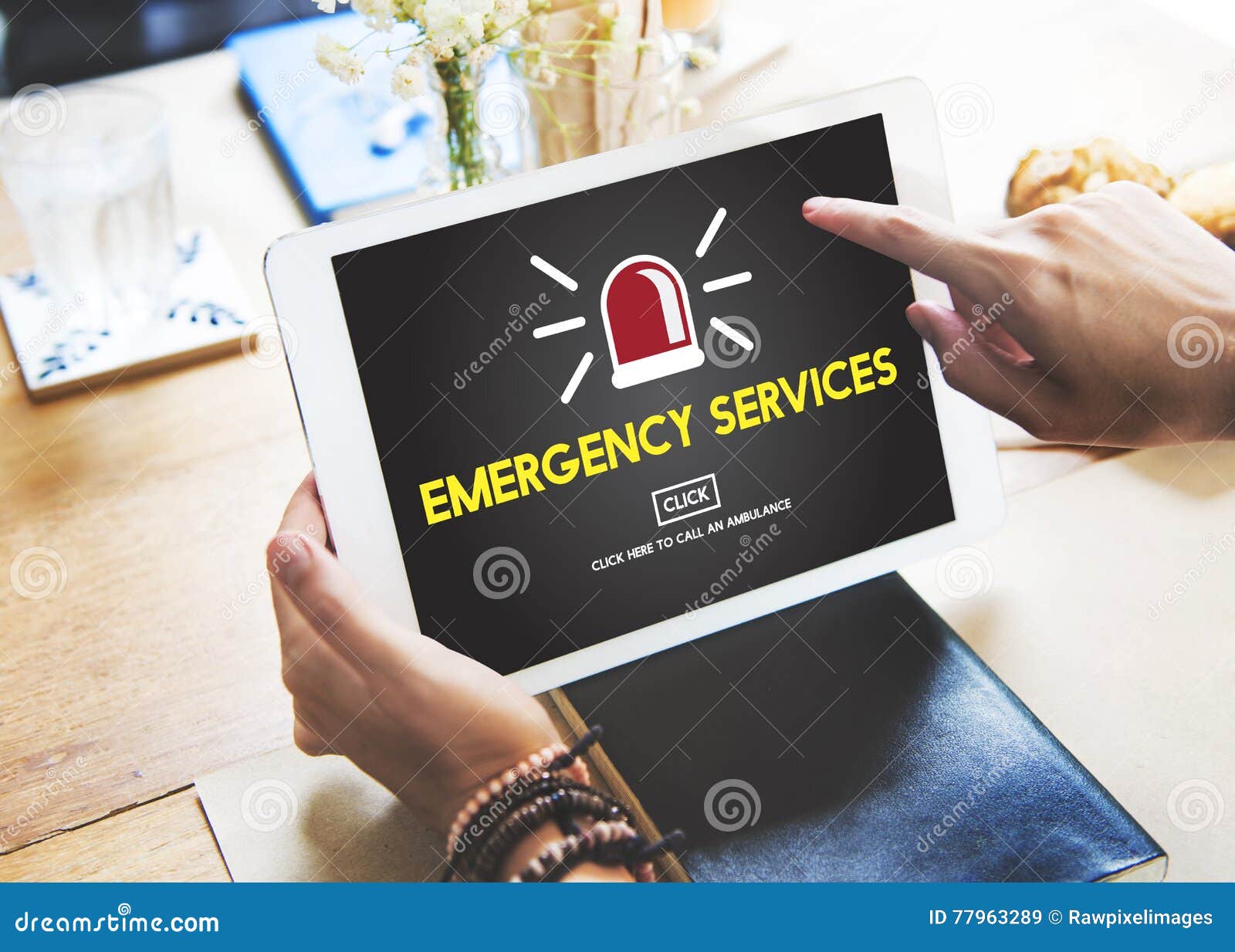Emergency Services Accidental Crisis Critical Risk Concept Stock Image ...