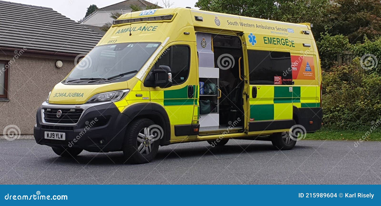 Emergency Services Ambulance Editorial Stock Image - Image of truck ...