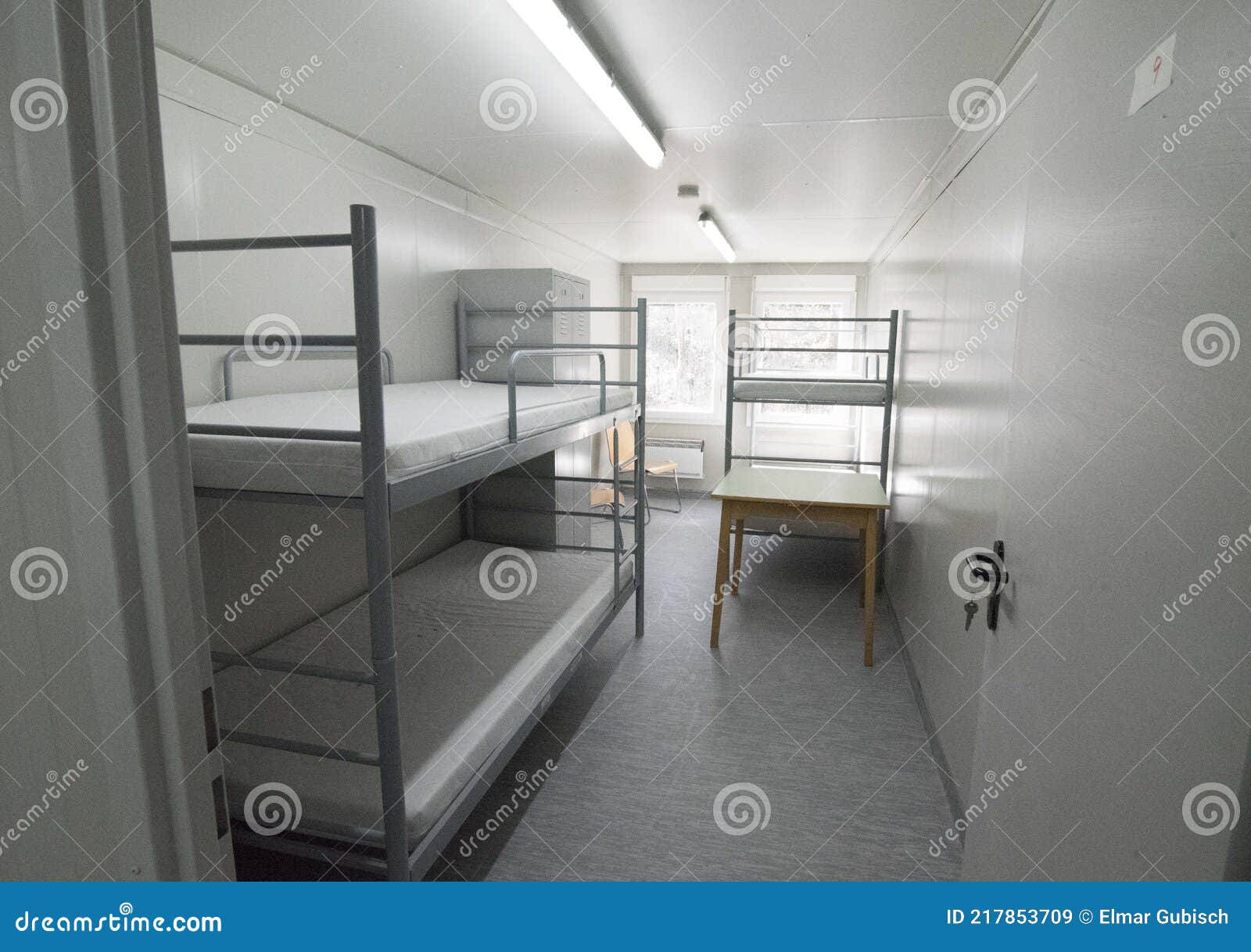 Emergency Shelter or Emergency Sleeping Place Stock Image - Image of ...