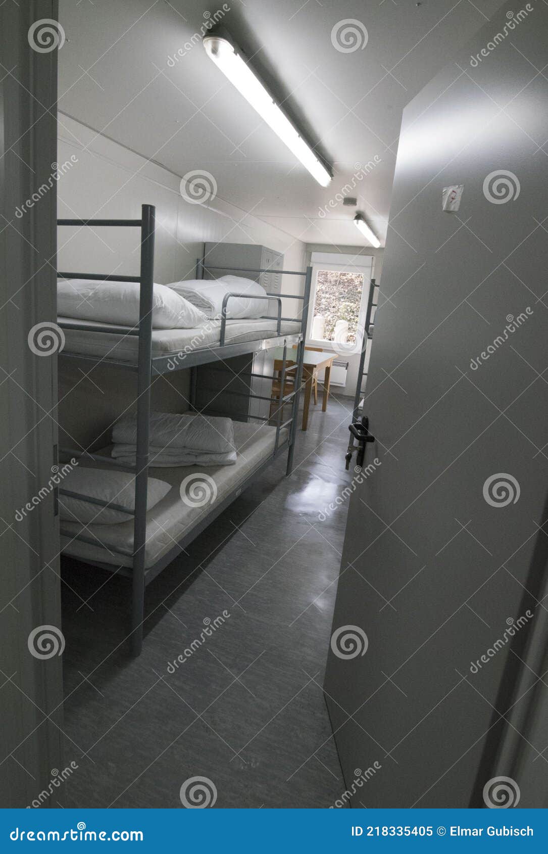 Emergency Shelter or Emergency Sleeping Place Stock Image - Image of ...