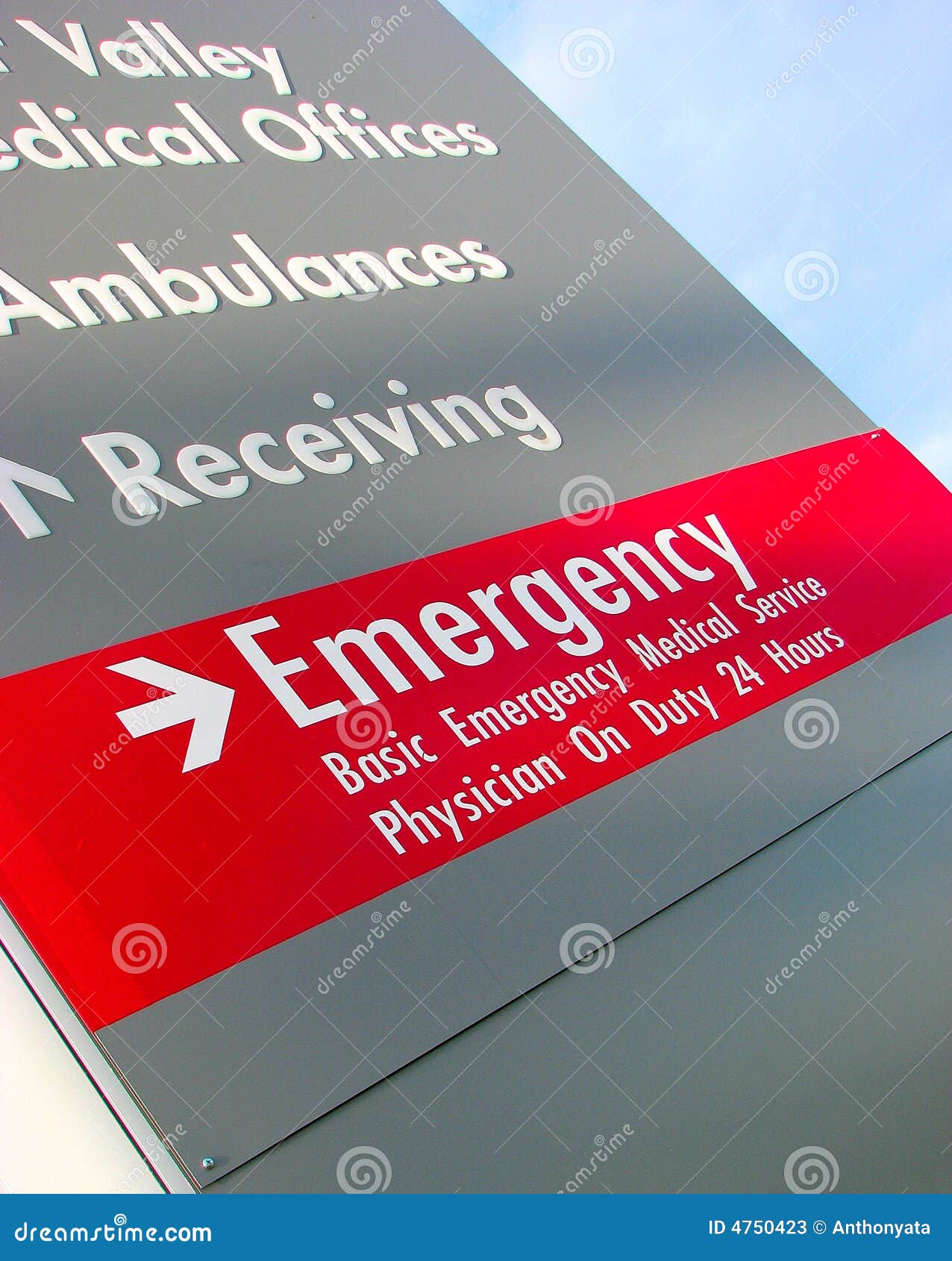Emergency Signage stock image. Image of colourful, nurses - 4750423