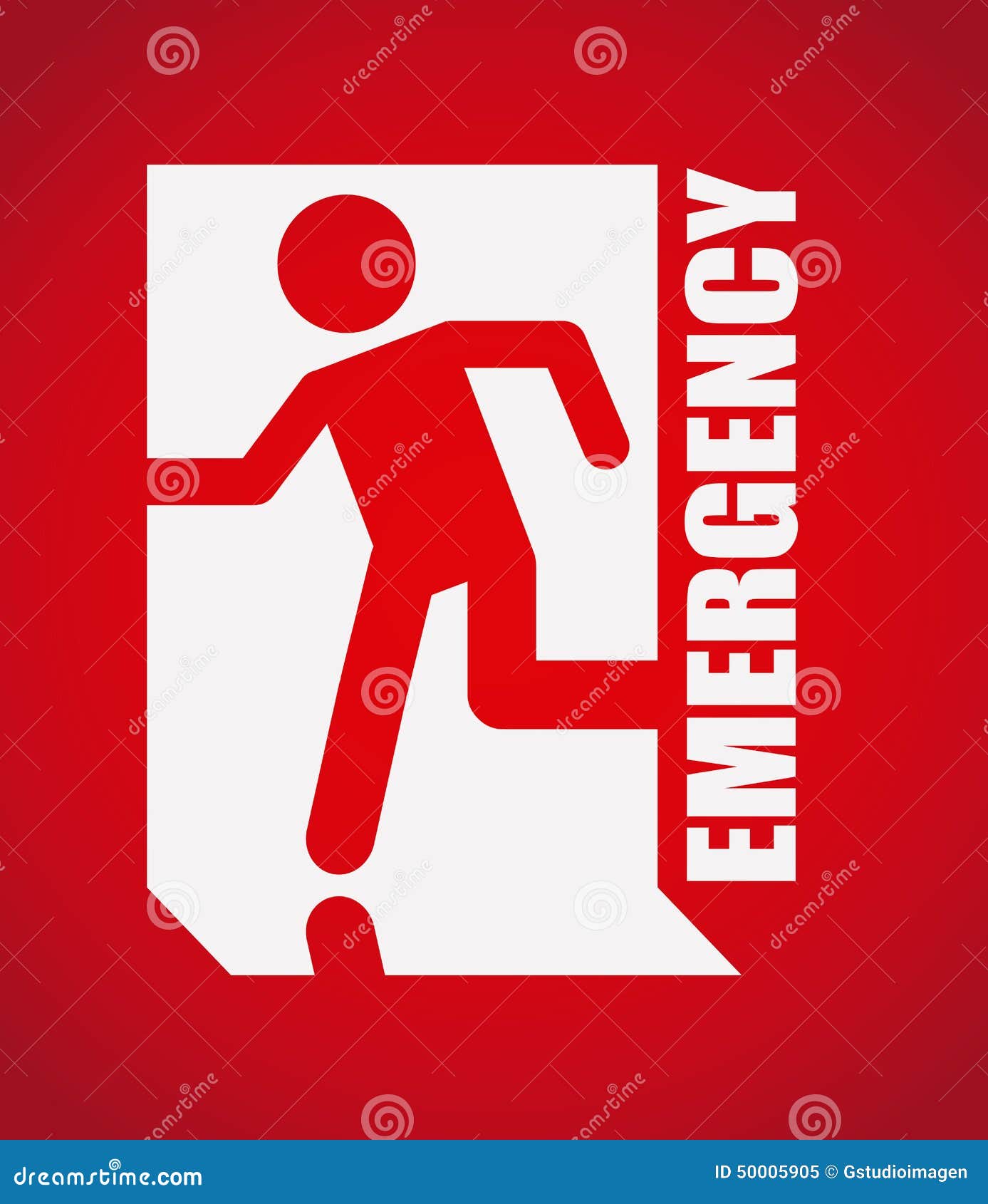 Emergency signal stock vector. Illustration of signal - 50005905