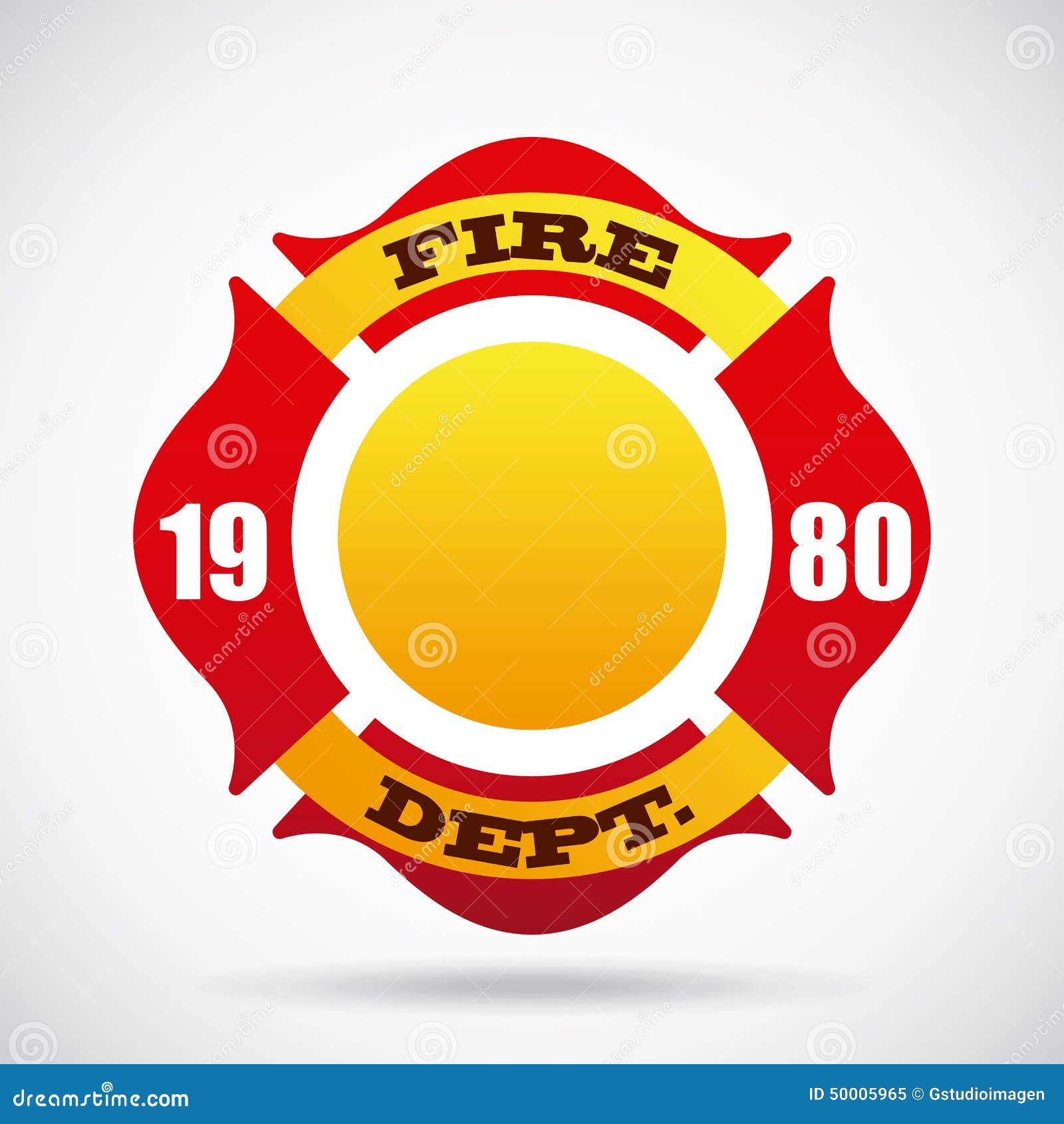 Emergency signal stock vector. Illustration of emblem - 50005965