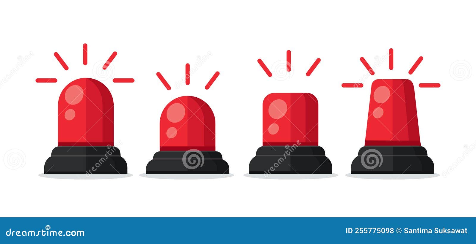 Emergency Siren Icon. Vector Illustration Stock Vector - Illustration ... Emergency Siren Icon. Vector Illustration Stock Vector - Illustration ...