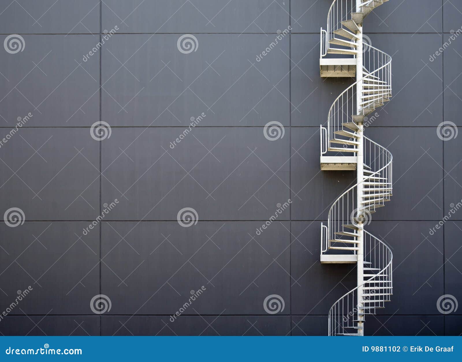 Emergency stairs stock photo. Image of step, architecture - 9881102