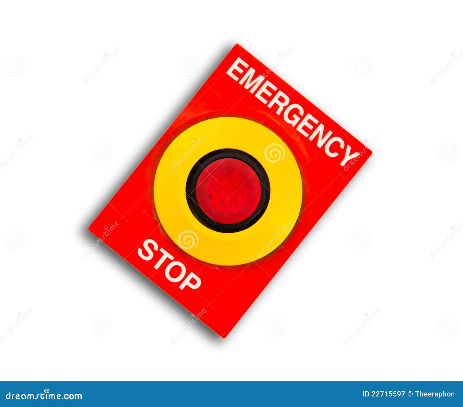 Emergency and stop stock image. Image of point, icon - 22715597