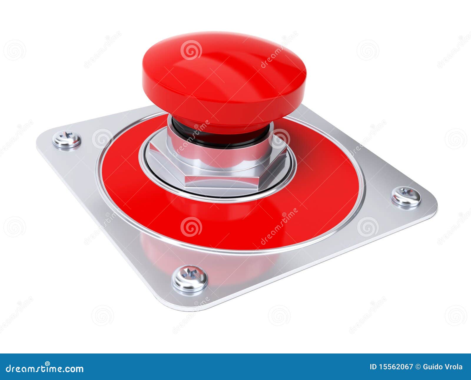 Emergency Stop Push Button Symbol Sign,Vector Illustration, Isolate On ...