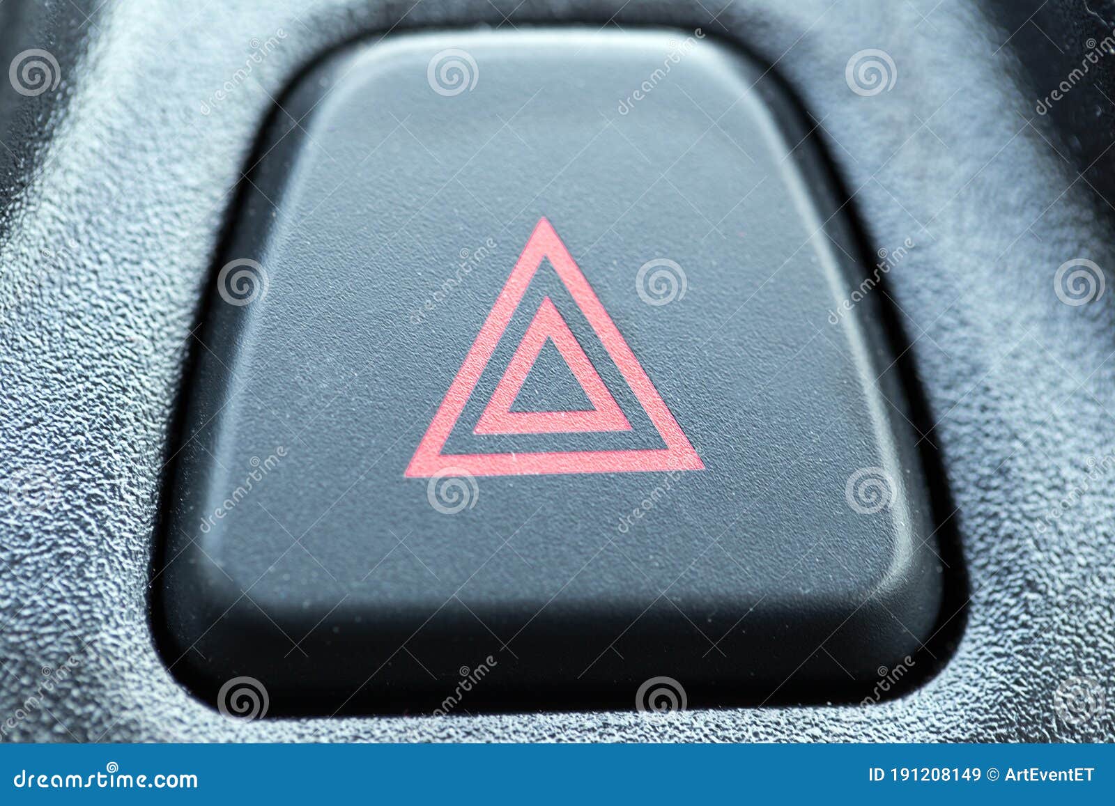 Emergency Stop Button in Car Macro Stock Image - Image of emergency ...