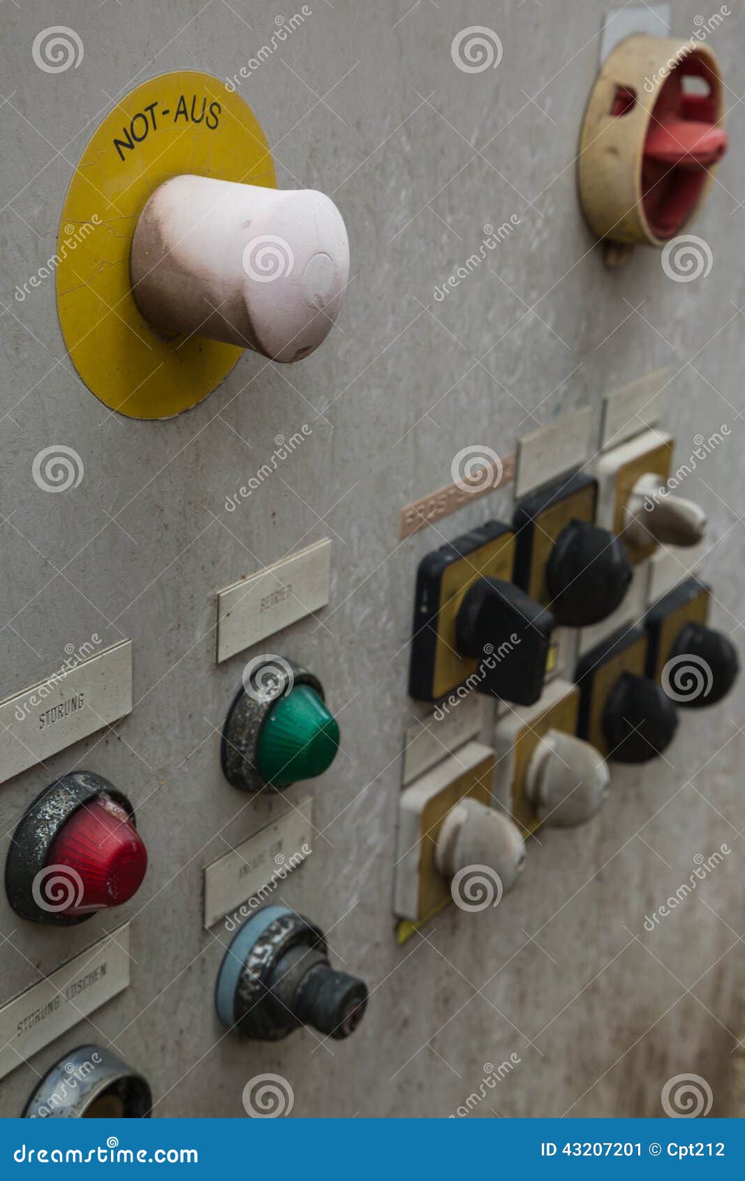 Emergency stop button stock image. Image of push, case - 43207201