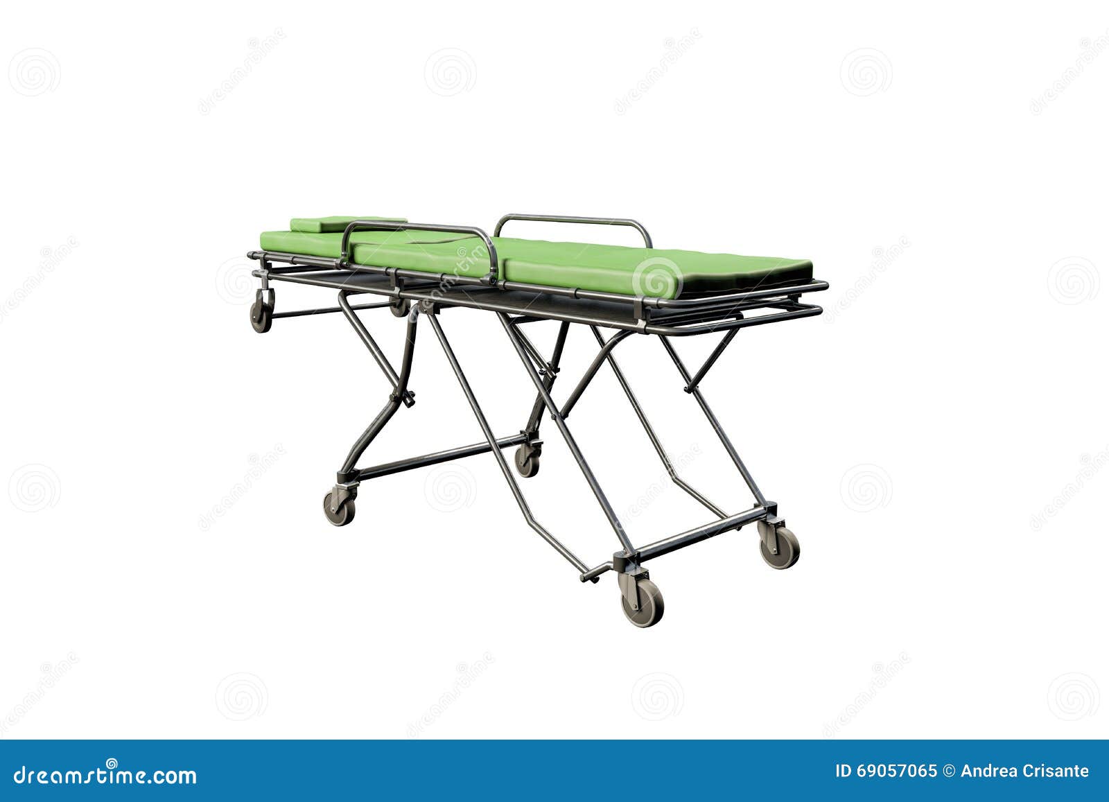Emergency Stretcher And Oxygen Cylinders Vector Design | CartoonDealer ...