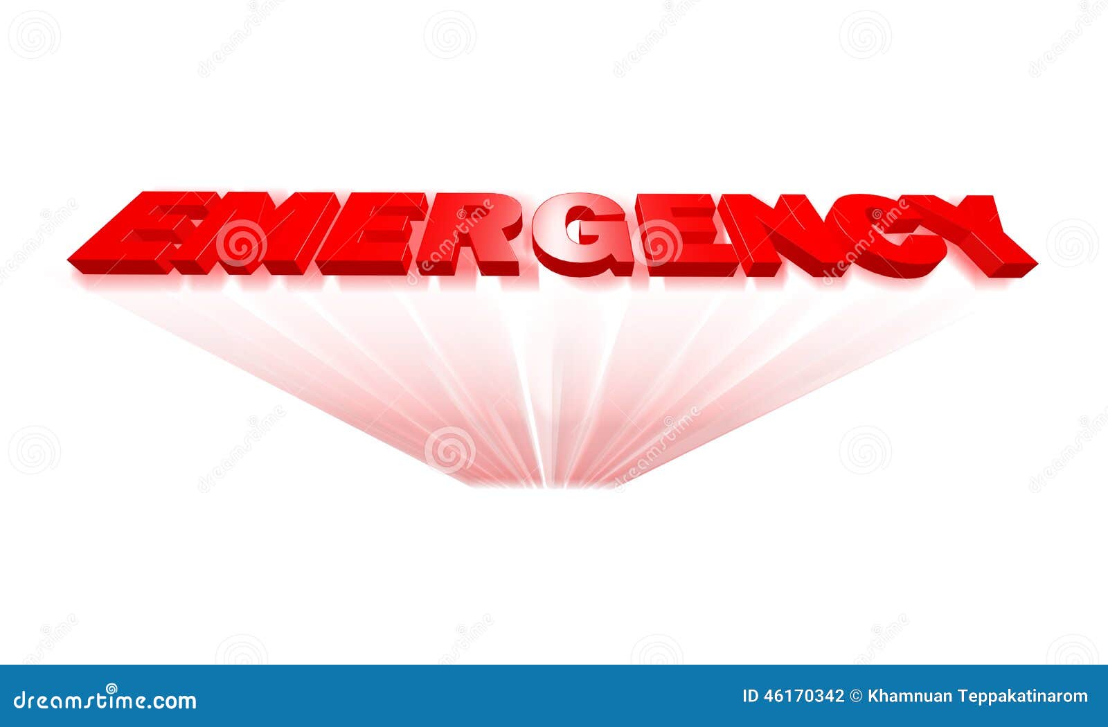 Emergency text stock illustration. Illustration of crisis - 46170342