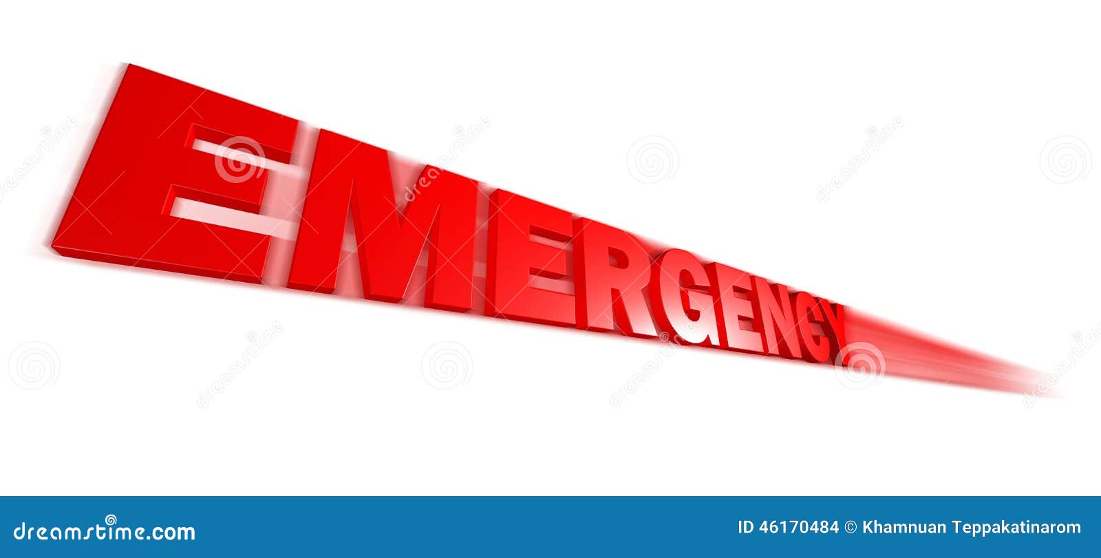 Emergency text stock illustration. Illustration of background - 46170484