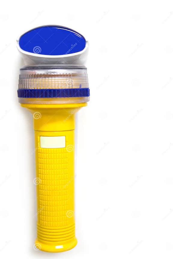 Emergency torch isolate stock image. Image of background - 109084777