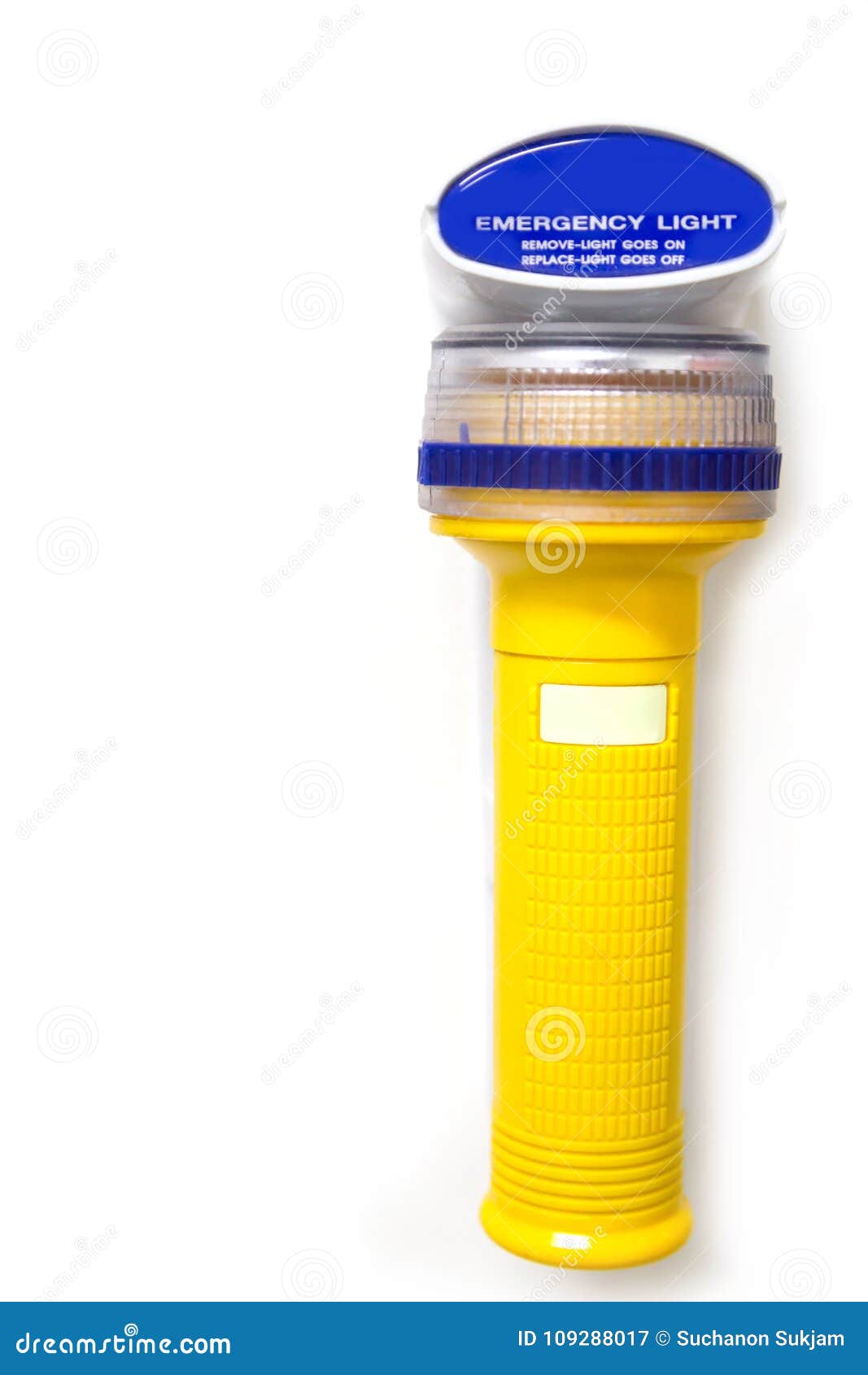 Emergency torch isolate stock image. Image of pocket - 109288017