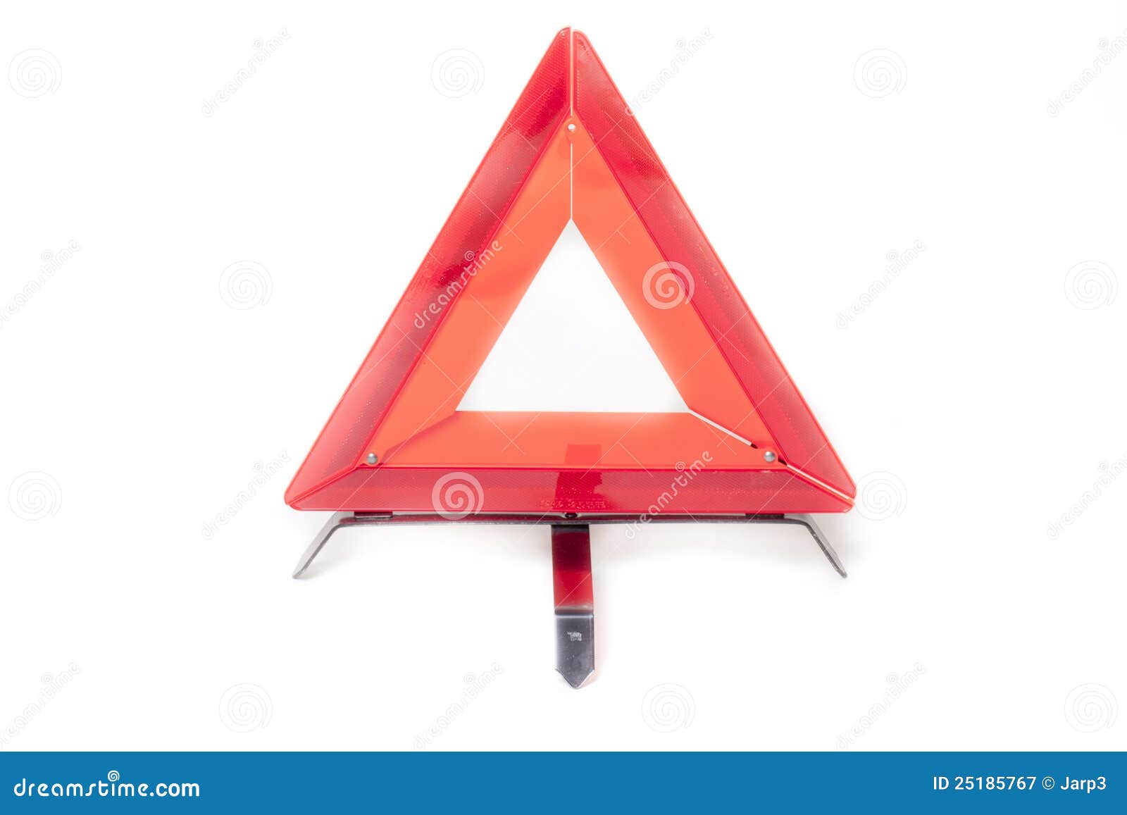 Emergency triangle stock image. Image of triangle, alarm - 25185767