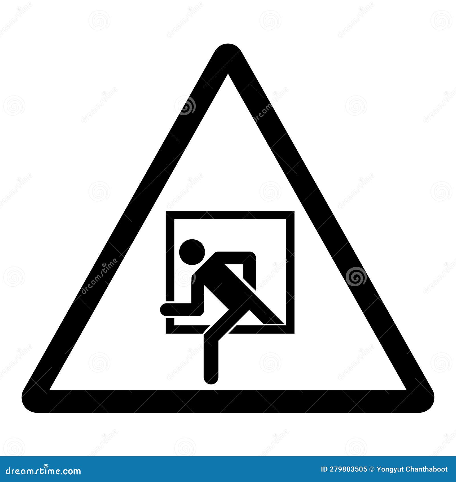 Emergency Window Escape Exit Evacuation Evacuate Opening Black White ...