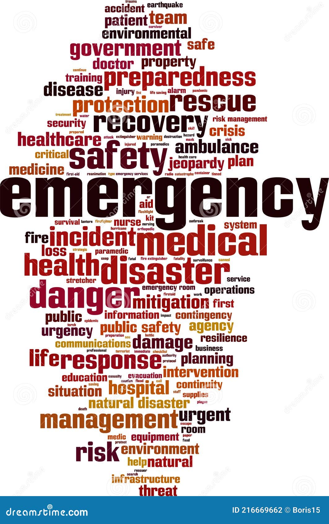 Emergency Word In Red 3d Letters Royalty-Free Stock Photography ...