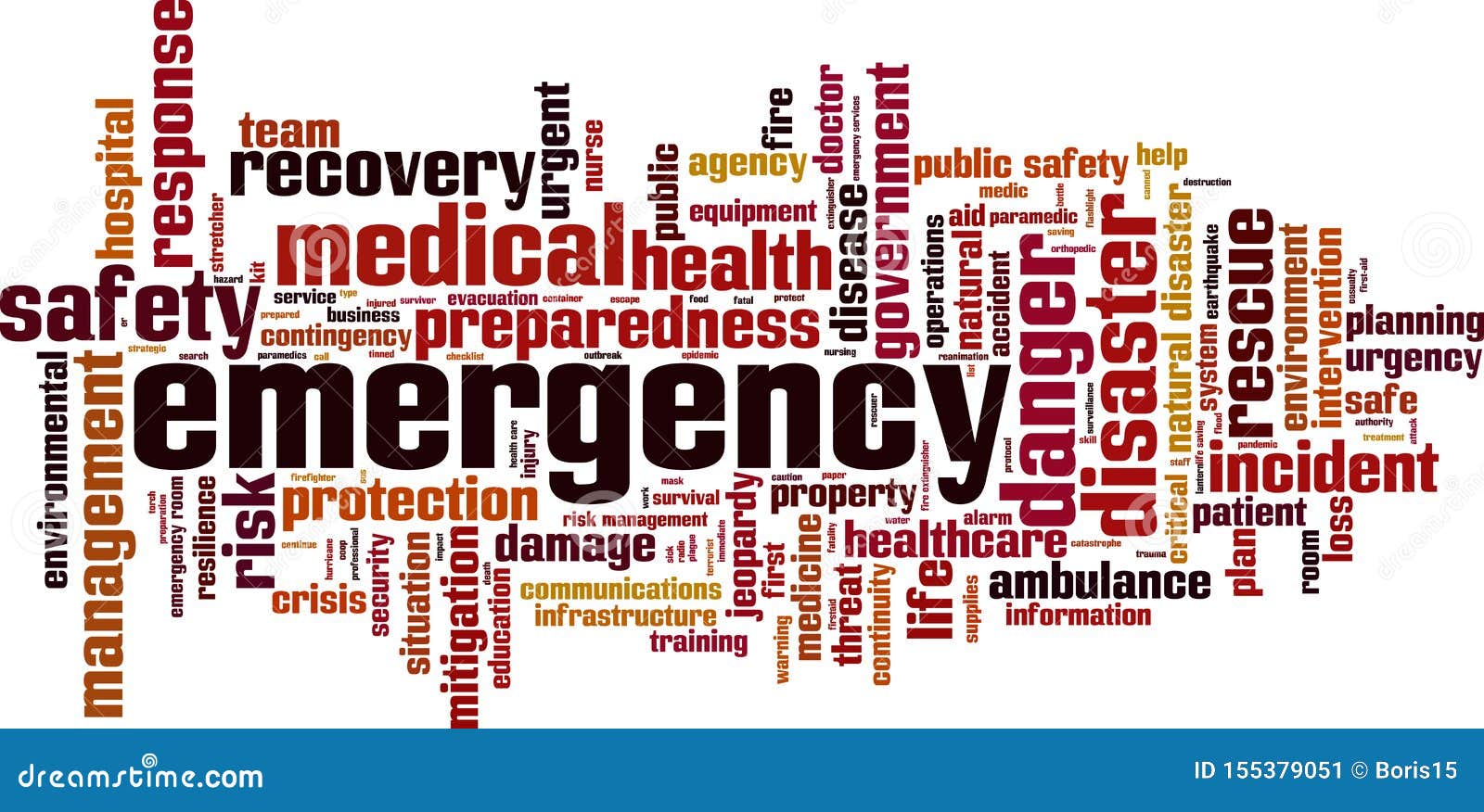 Emergency Word In Red 3d Letters Royalty-Free Stock Photography ...