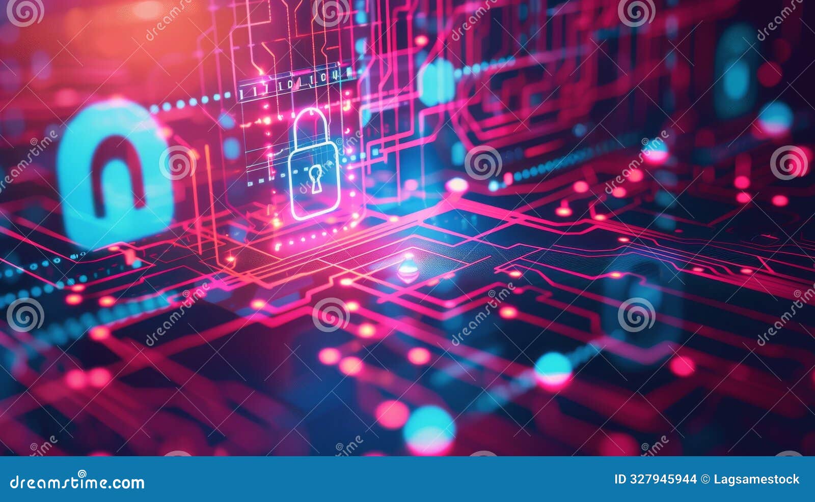 Pharming And Phishing Concept. The Hacker Grabbing A Password From The ...