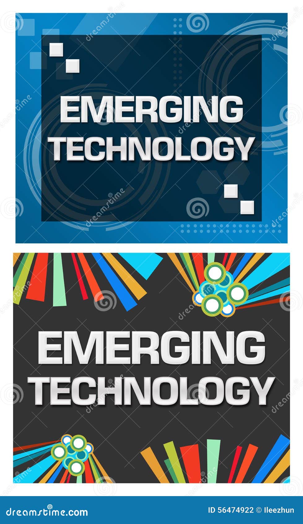Emerging Technology Binary Background Stock Photo | CartoonDealer.com ...