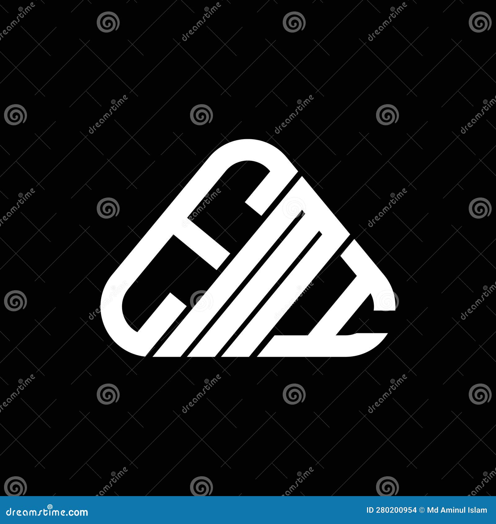 EMI Letter Logo Creative Design with Vector Graphic, EMI Simple and ...