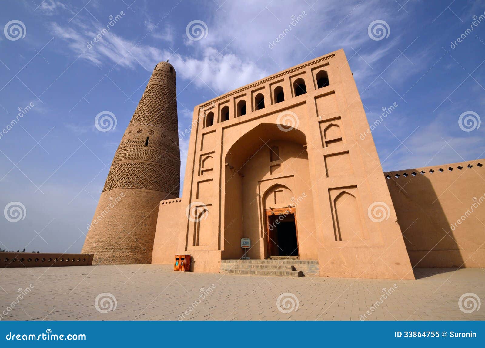 Emin Minaret(Sugongta). A Famous Historic Site In Turpan, Xinjiang ...