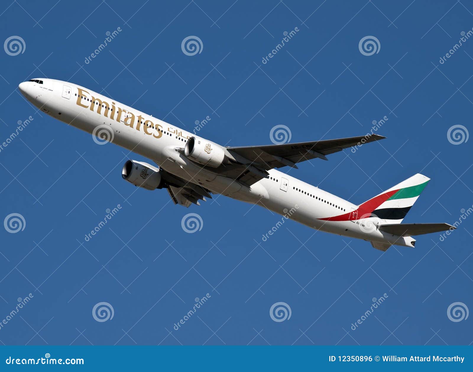Emirates A6-EMP editorial photo. Image of flight, malta - 12350896