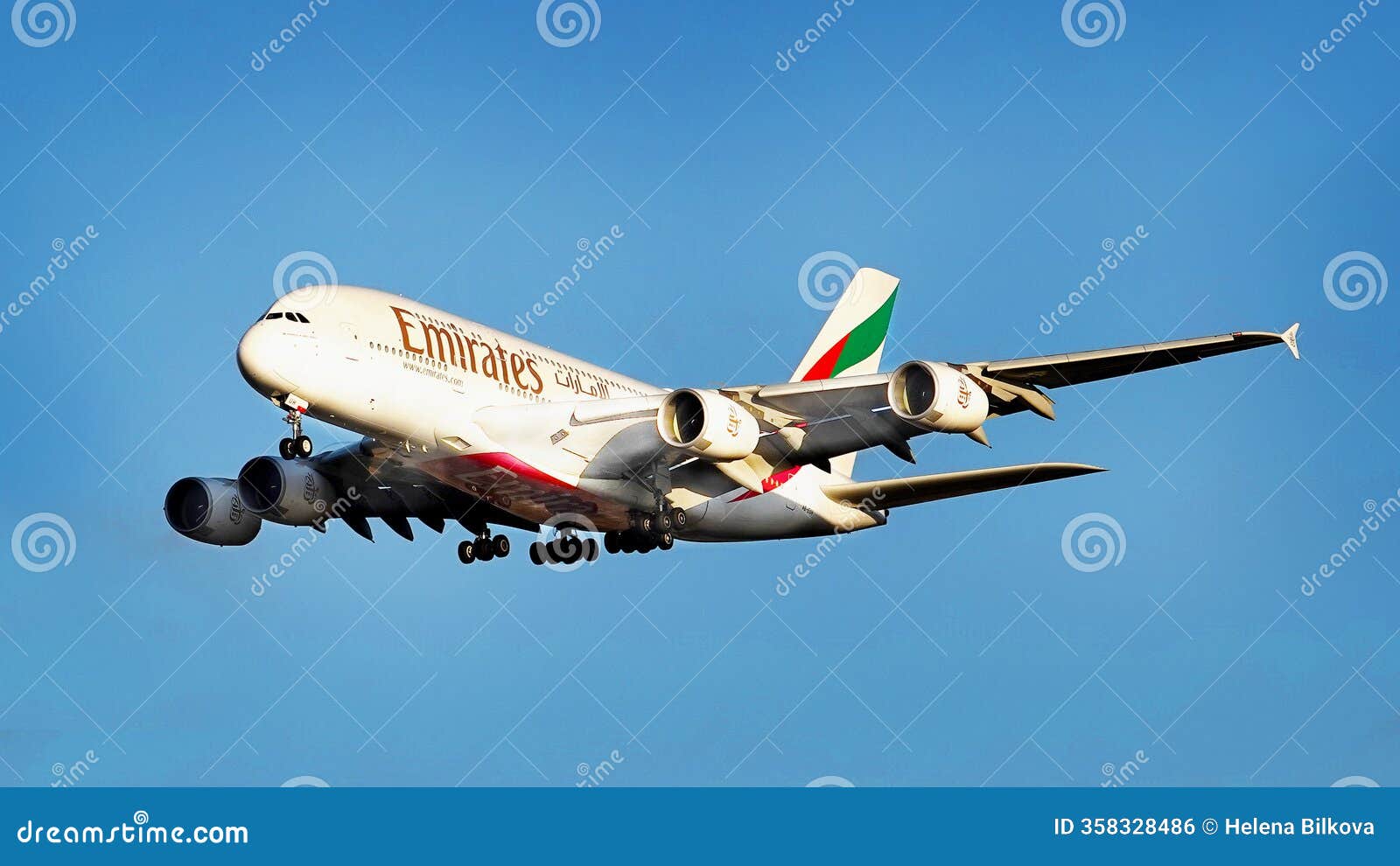 Emirates Airlines Flight Attendants At The Emirates Airlines Booth At ...