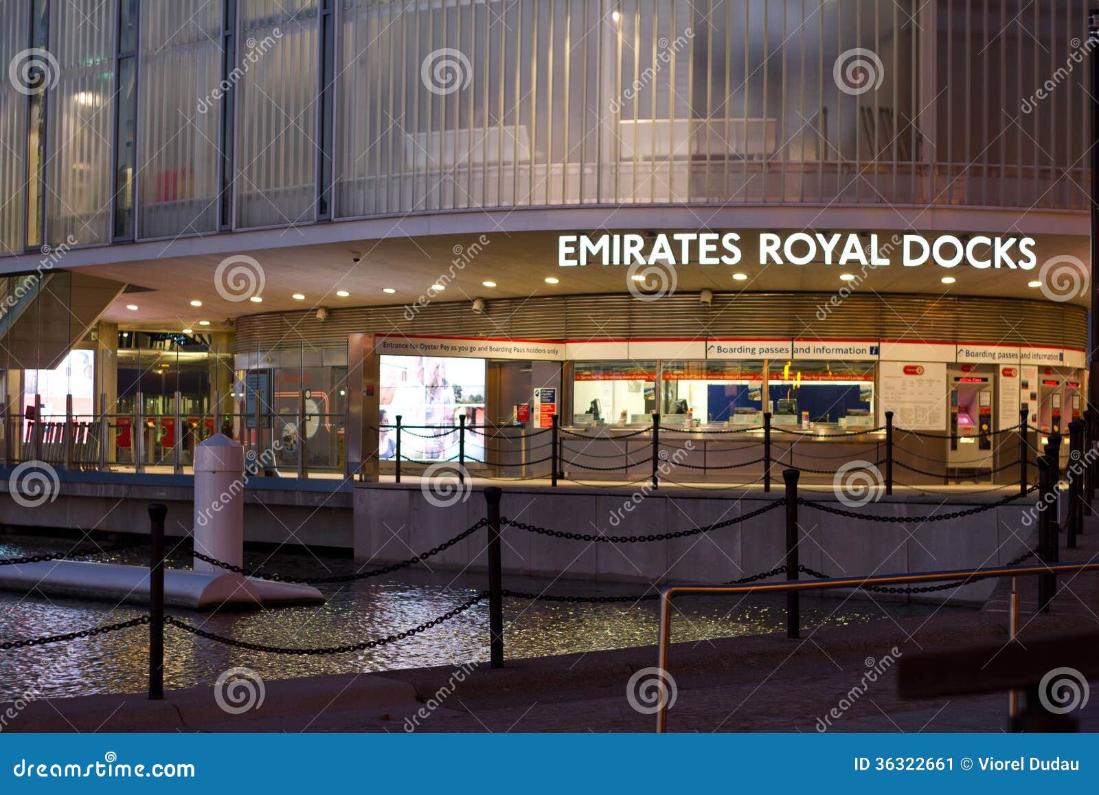Emirates Royal Docks editorial photo. Image of royal - 36322661