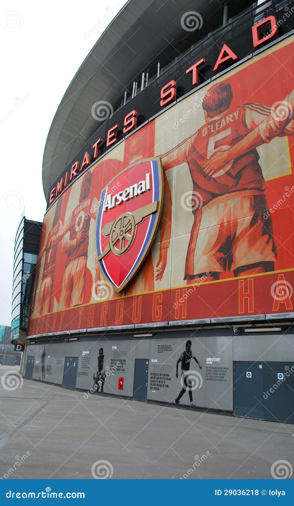 Emirates stadium editorial stock photo. Image of entertainment - 29036218