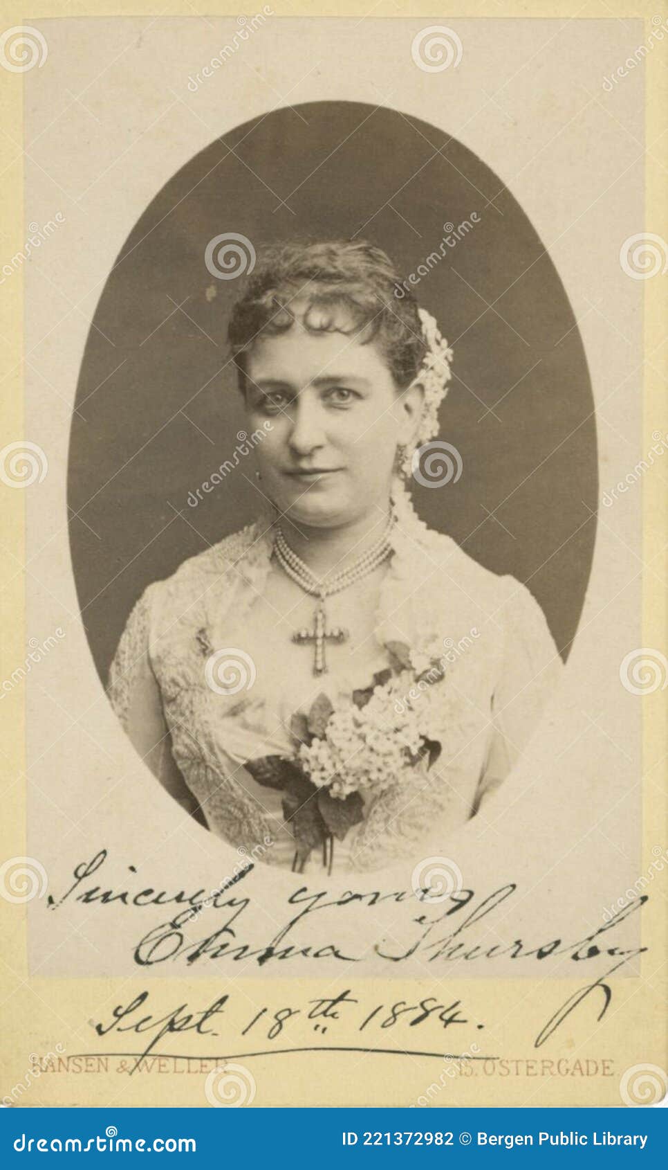 Emma Cecilia Thursby Portrait Picture. Image: 221372982