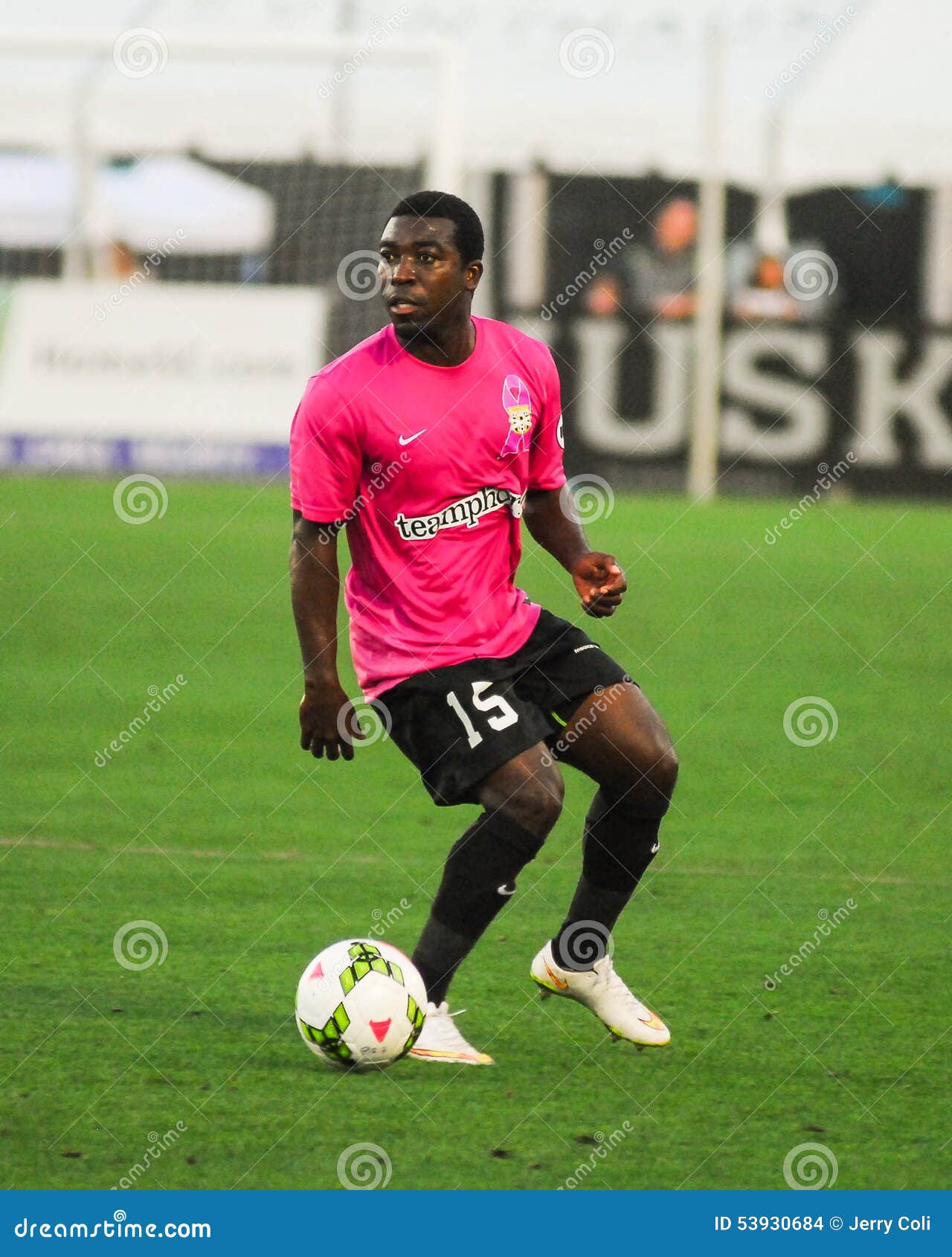 Emmanuel Adjetey, Charleston Battery Editorial Stock Image - Image of ...