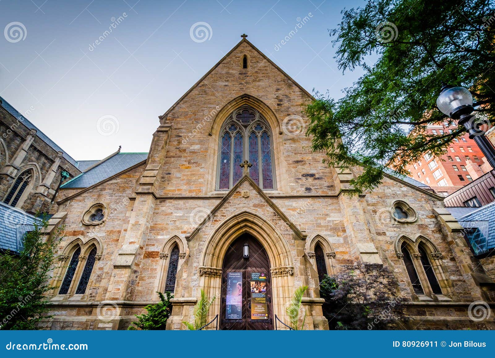 Emmanuel Episcopal Church, in Back Bay, Boston, Massachusetts ...