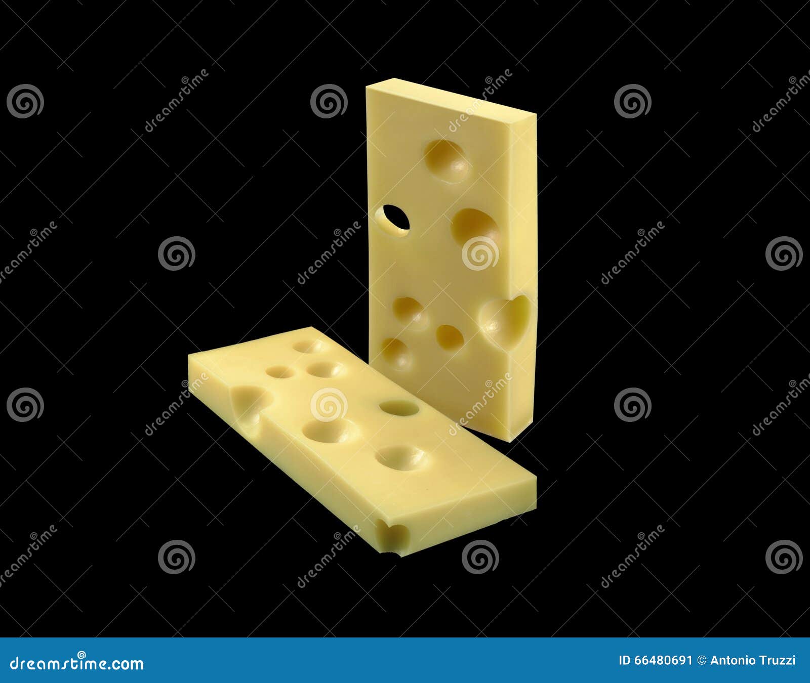 Emmenthal cheese slice stock image. Image of slice, emmenthal - 66480691
