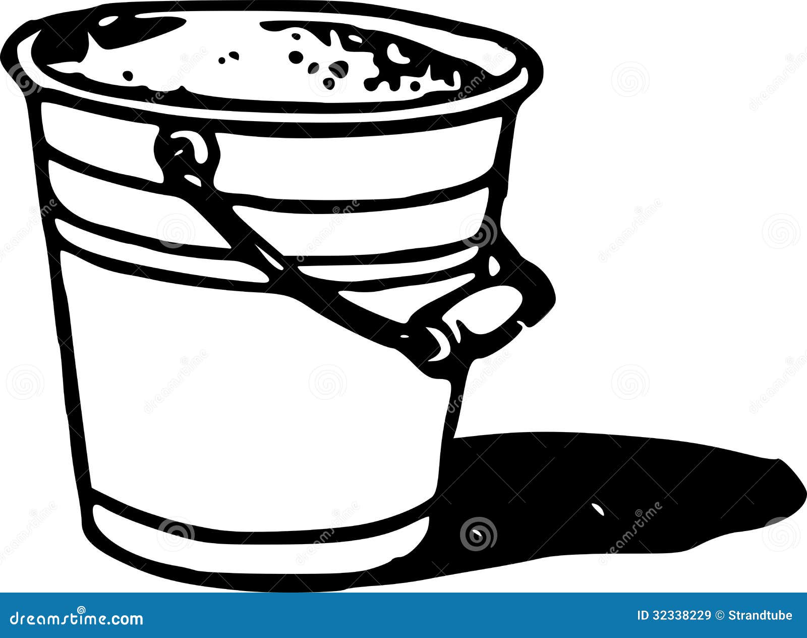 Emmer stock illustratie. Illustration of hand, retro - 32338229