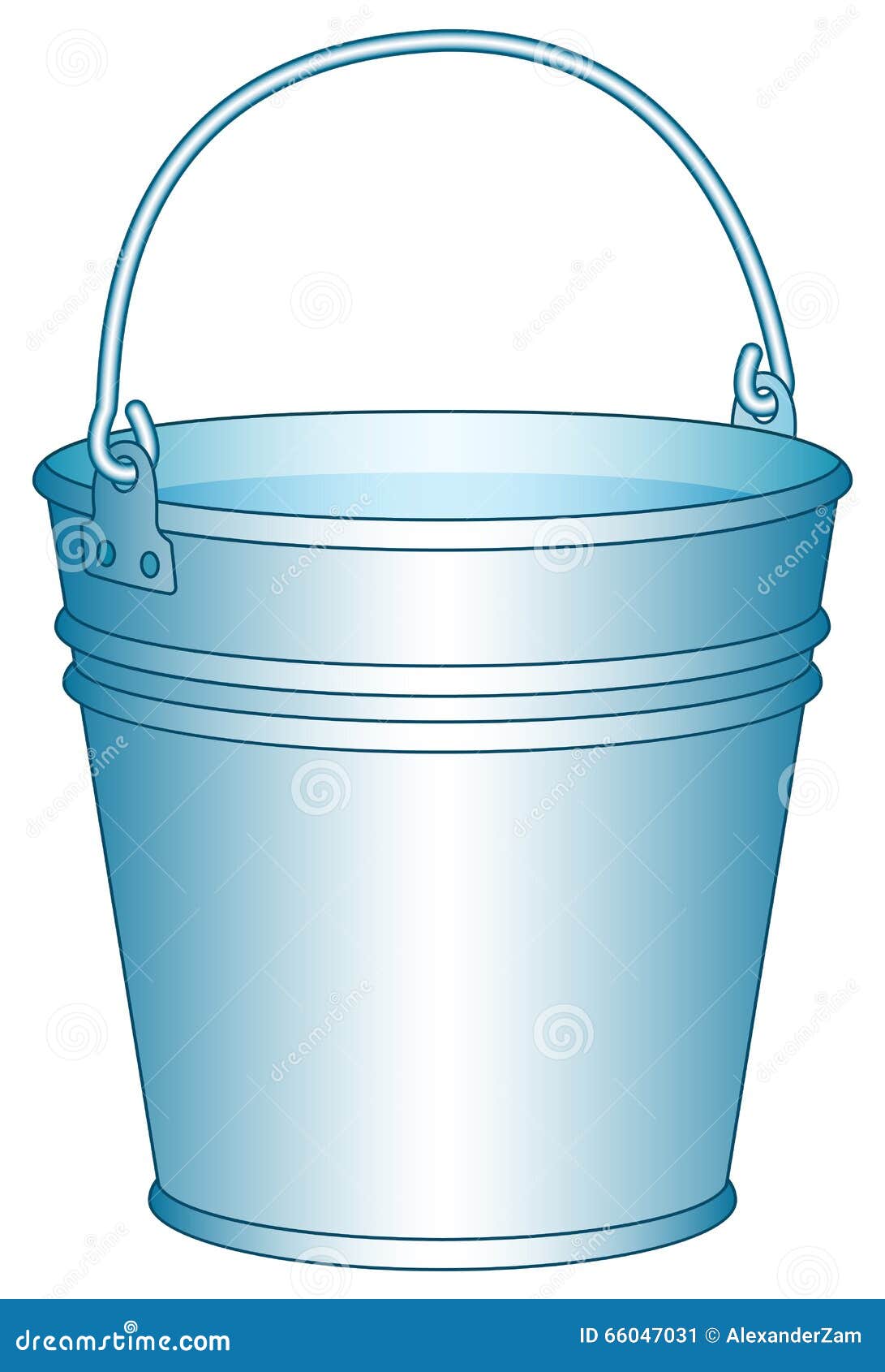 Emmer vector illustratie. Illustration of vector, zink - 66047031