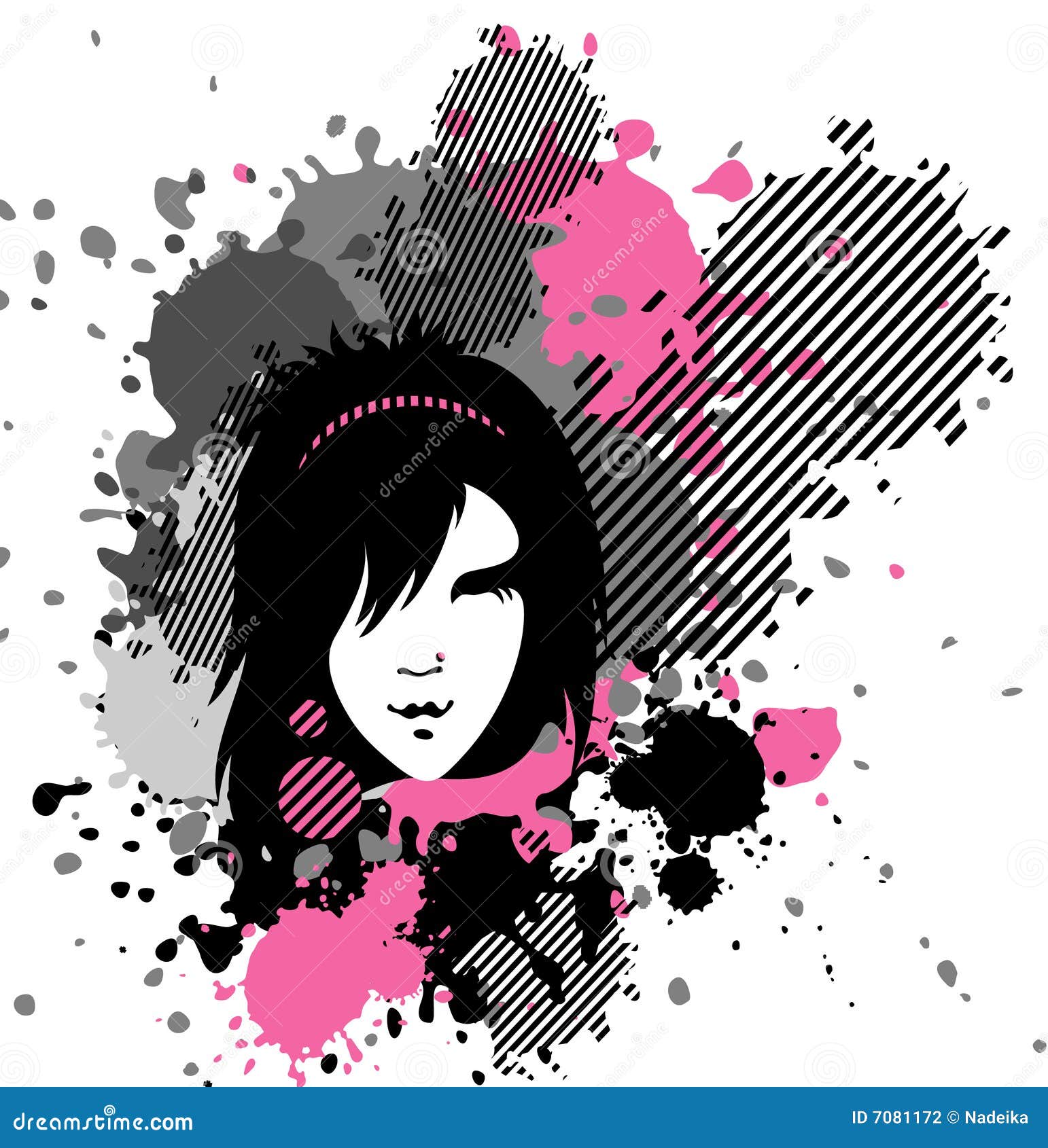 Emo Vector Illustration | CartoonDealer.com #7081172