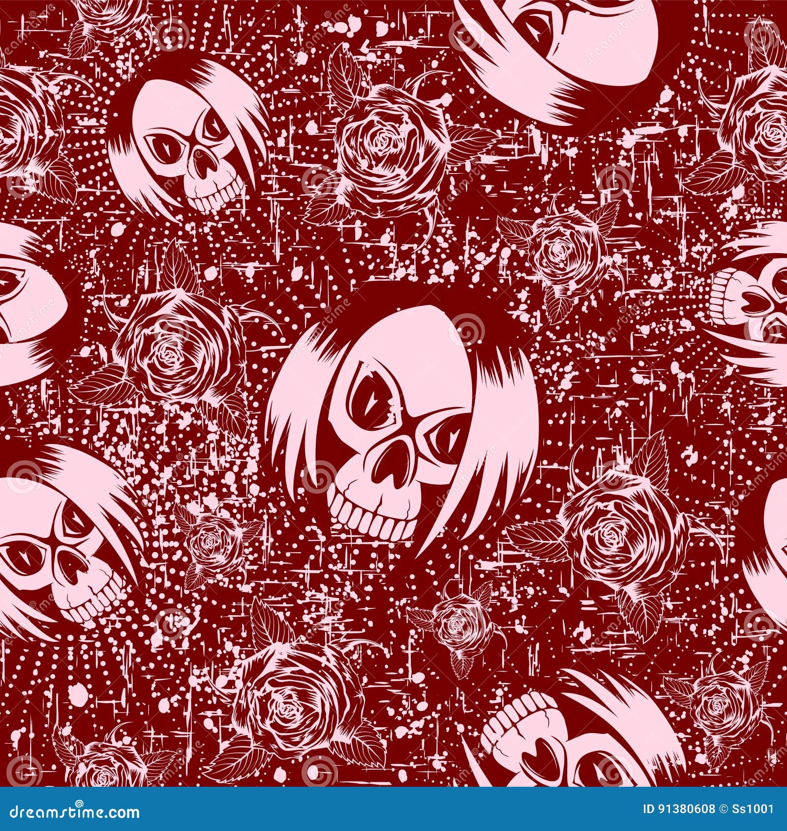 Emo_background иллюстрация вектора. иллюстрации насчитывающей готско ...