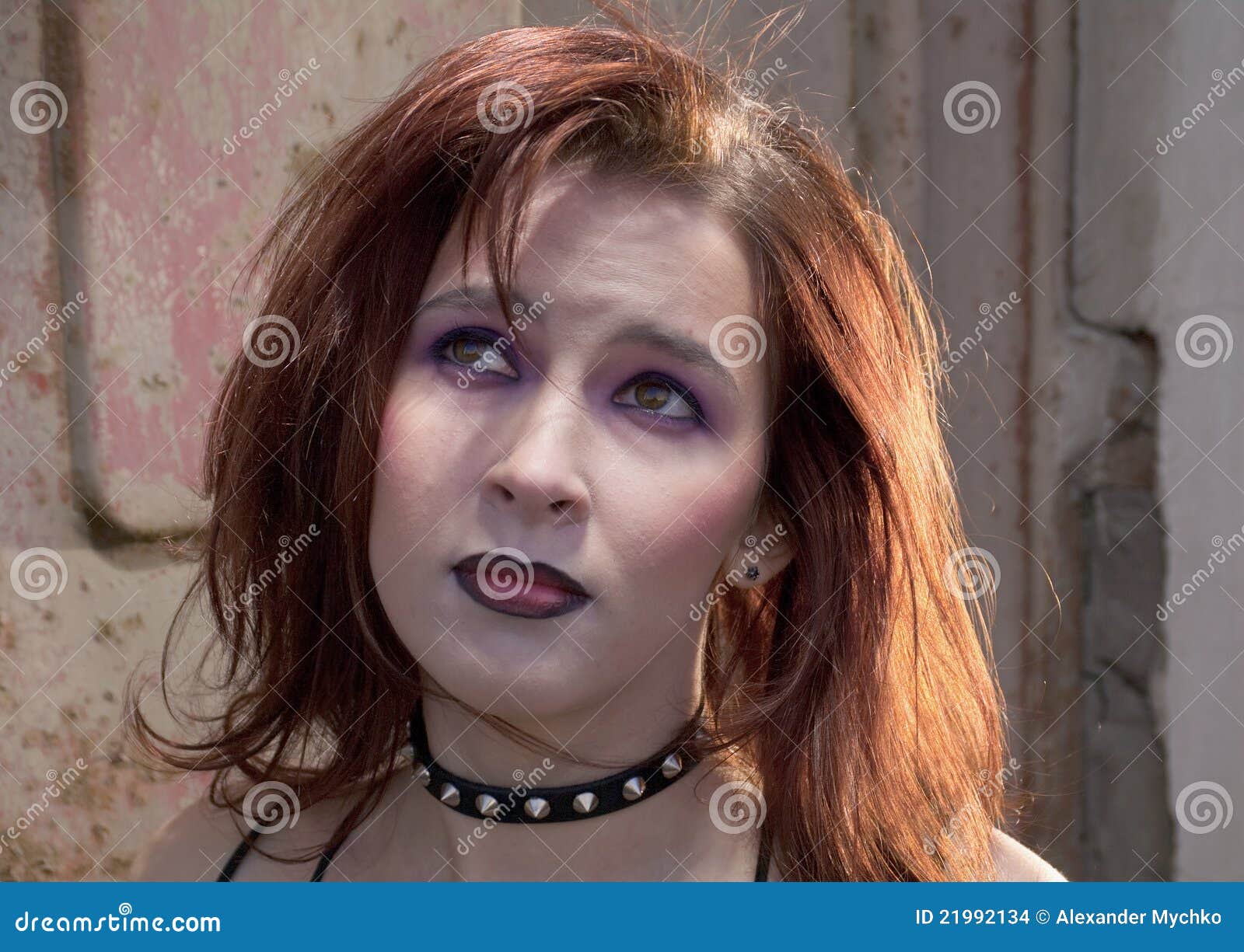 Emo Girl with Beautiful Hair Stock Photo - Image of beautiful ...