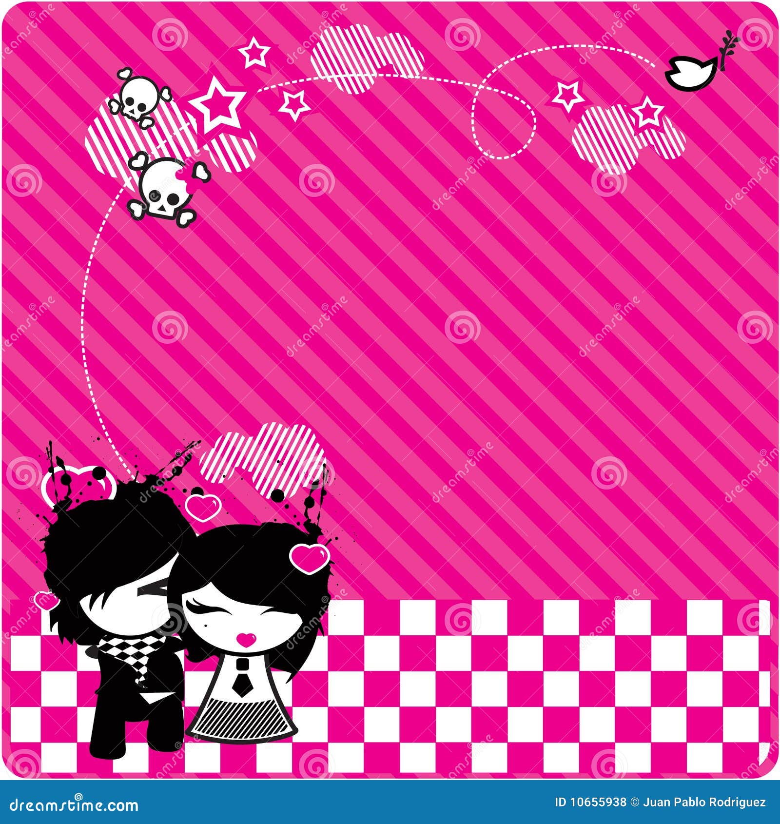 Galerry Wallpaper Emo Love Emo Love Background Stock Vector.