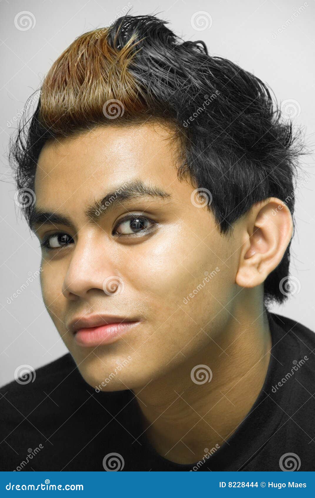 Emo teenager portrait stock photo. Image of person, portrait - 8228444