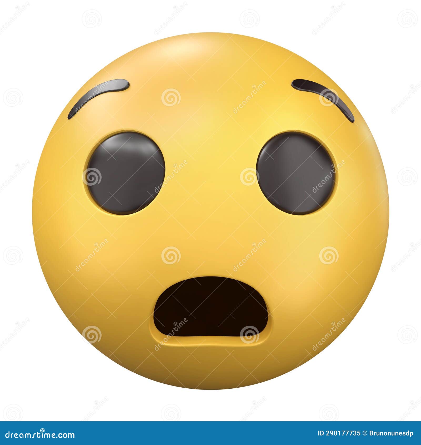 Emoji. Anguished Face, Nervous Breakdown, Shock And Disappointment Of ...